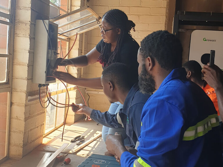 PV Mounter 1 Day - Solar Training Zimbabwe